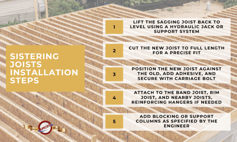 Joist Sistering 101: A Complete Beginner's Guide | AMC911