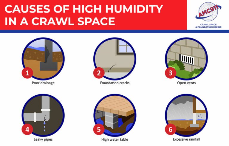 Why a High Crawl Space Humidity Level Can Spell Disaster