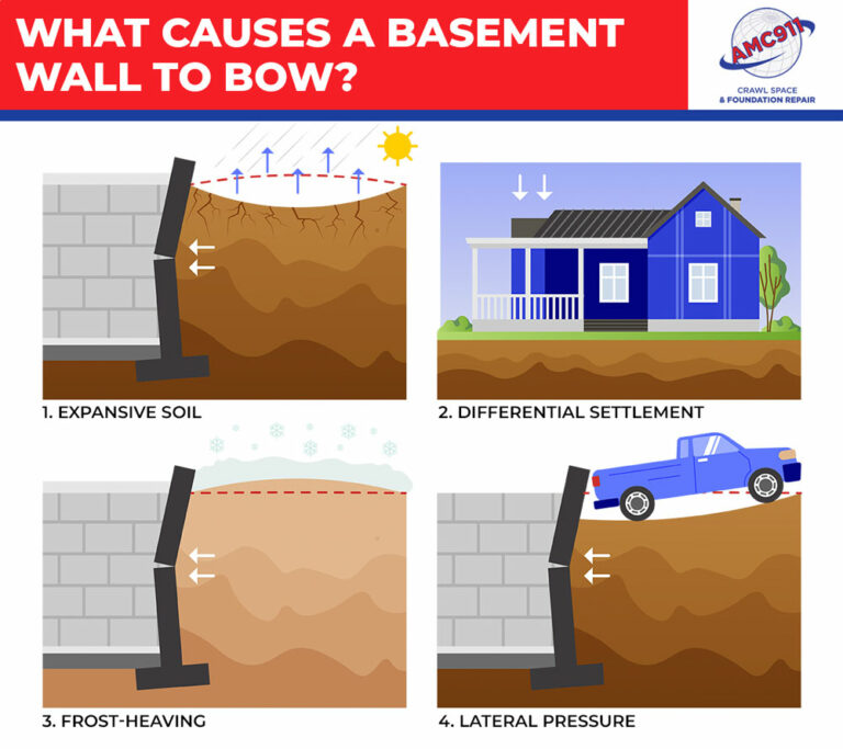 How Much Does Bowing Basement Wall Repair Cost?
